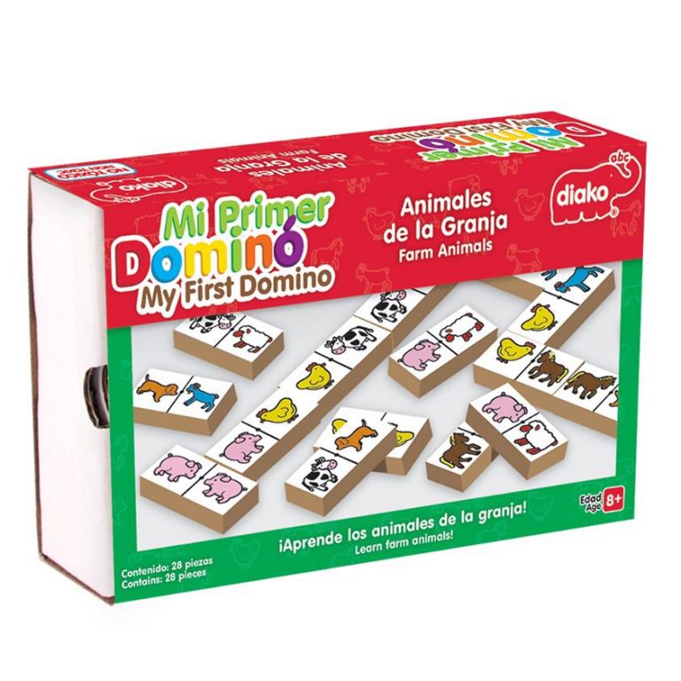 Dominó Animales de la Granja Diako Cod. 80985 - Papelería Zaragoza
