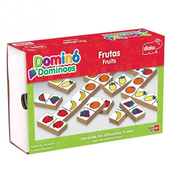Dominó Frutas Diako 80664 - Papelería Zaragoza
